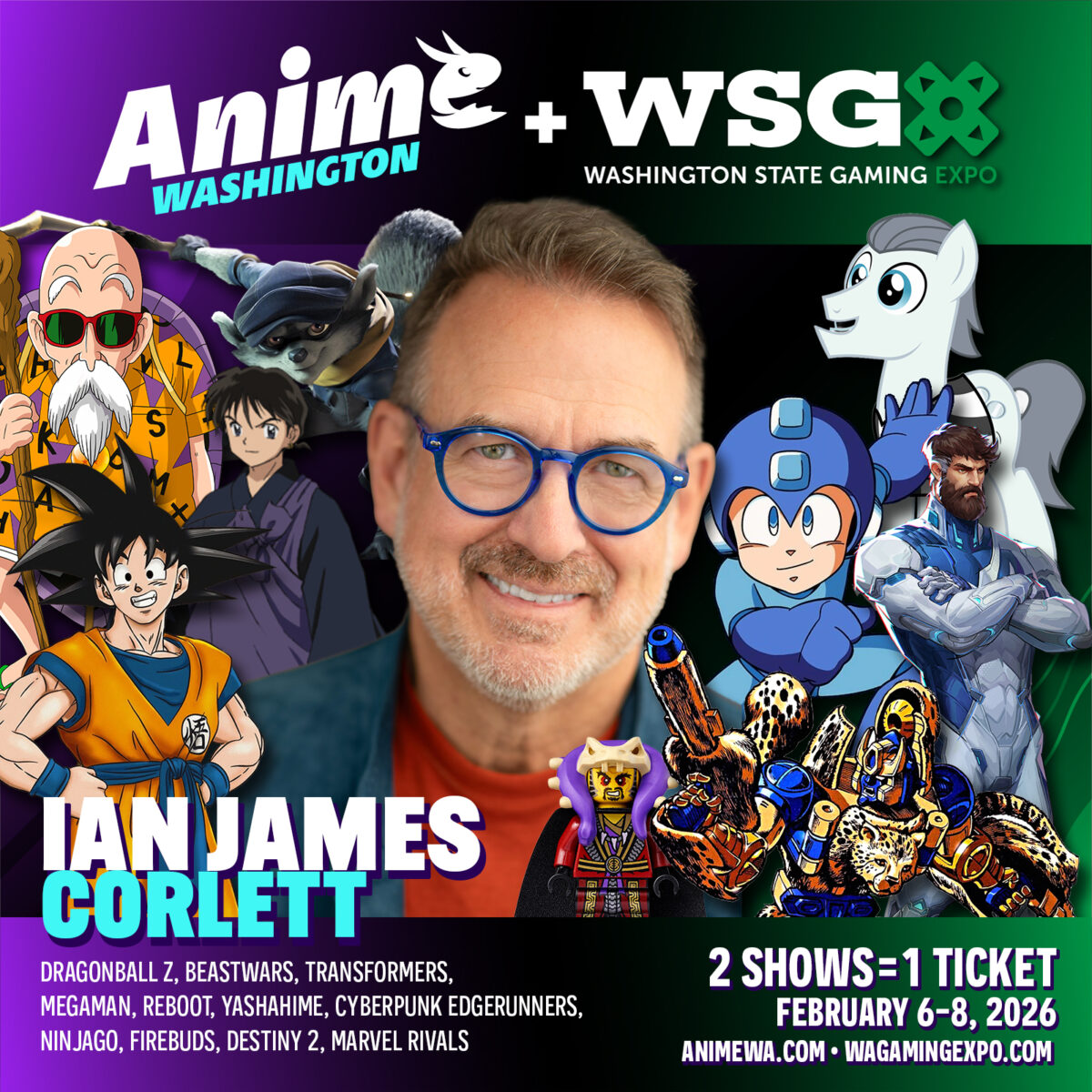 Ian James Corlett - Anime Washington