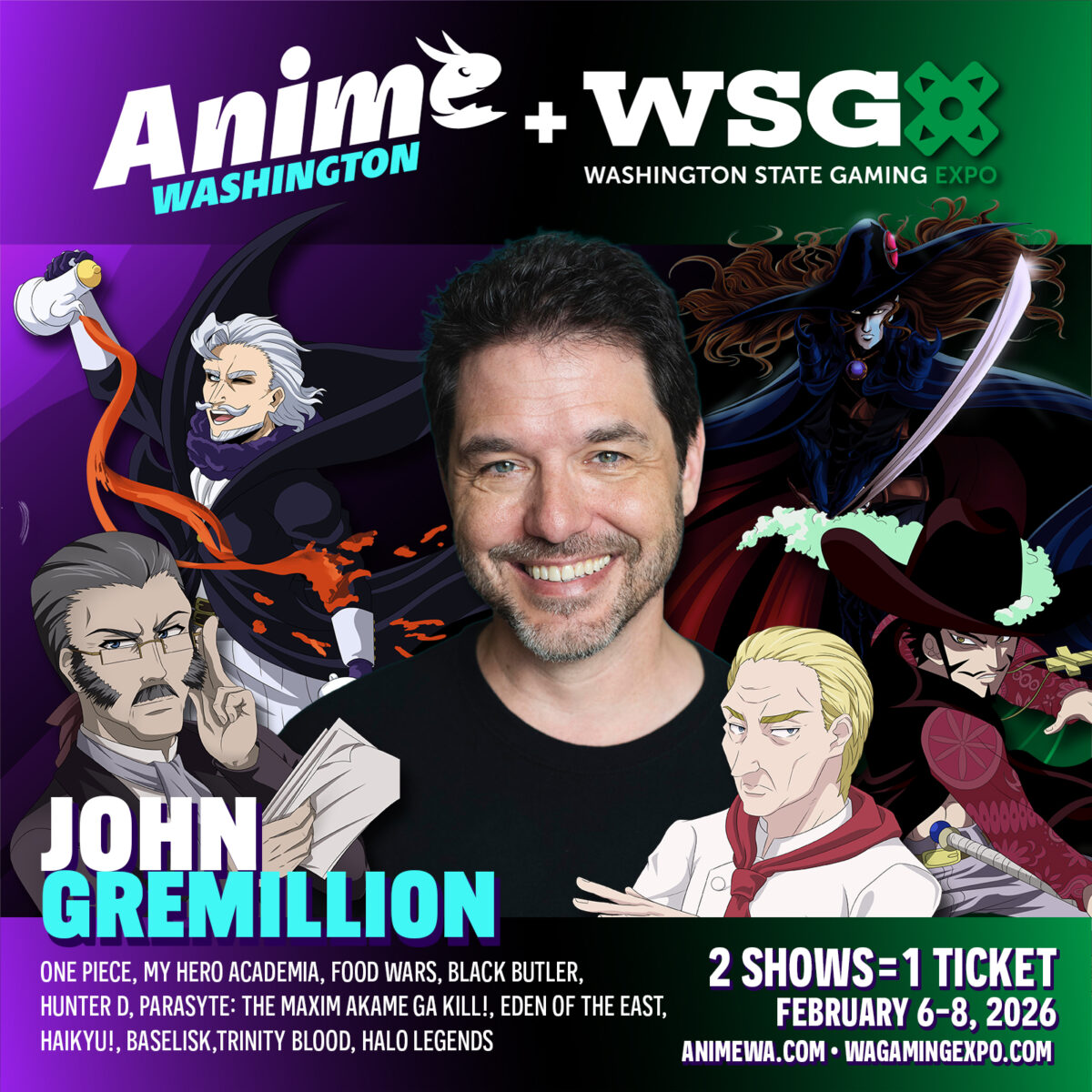 John Gremillion - Anime Washington