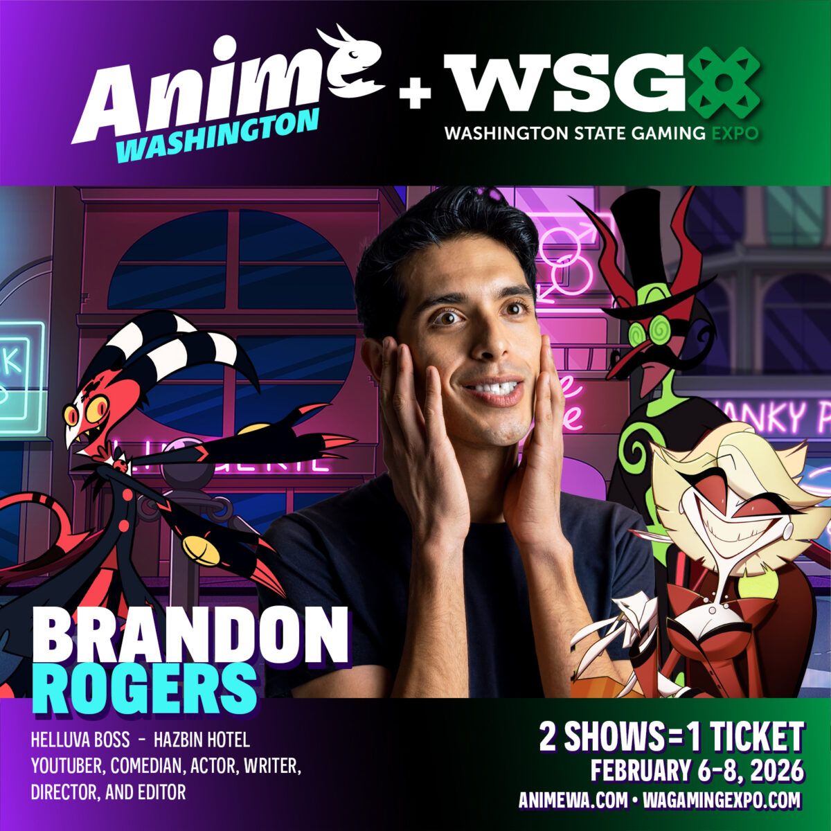 Brandon Rogers - Anime Washington